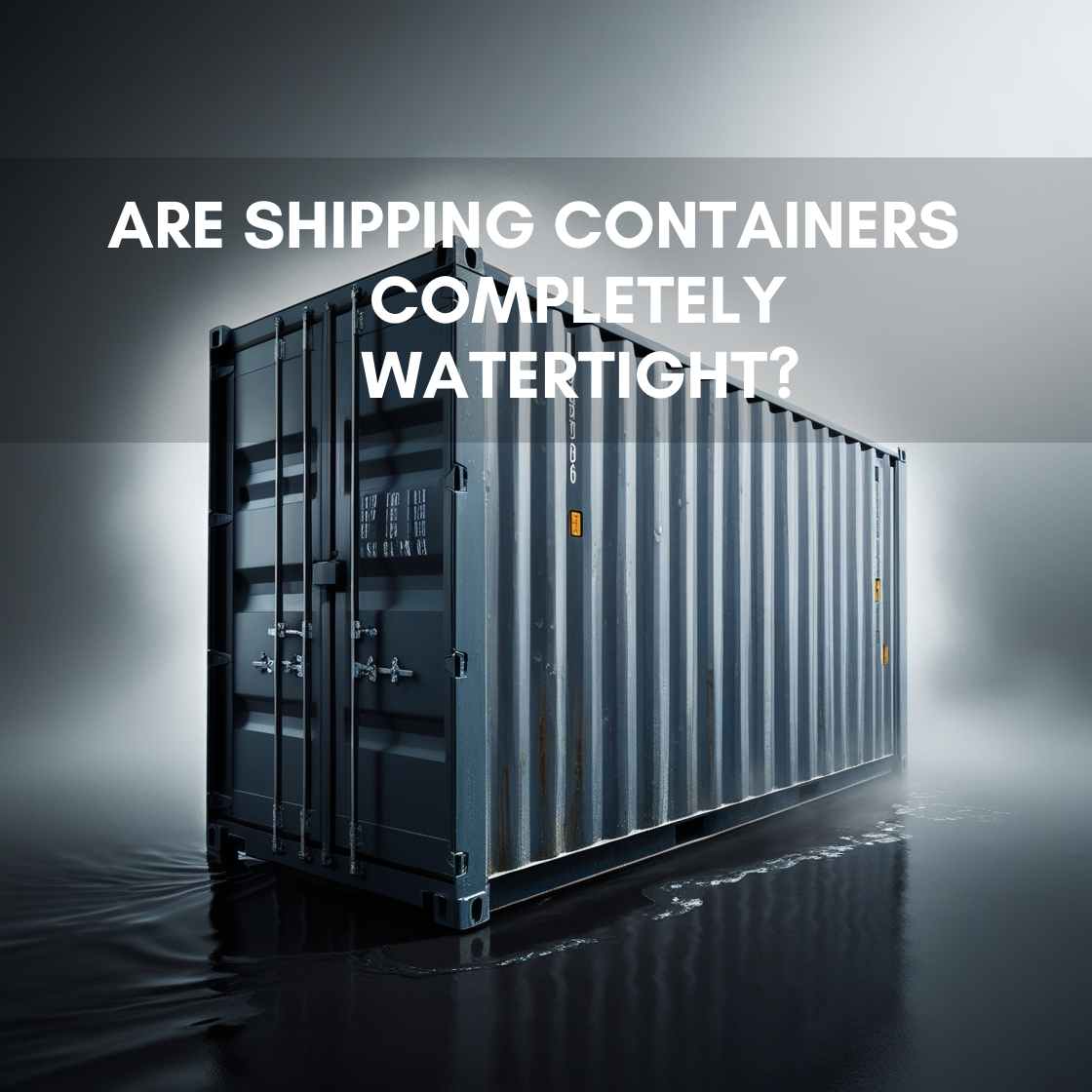 Are Shipping Containers Waterproof? – Midstate Containers