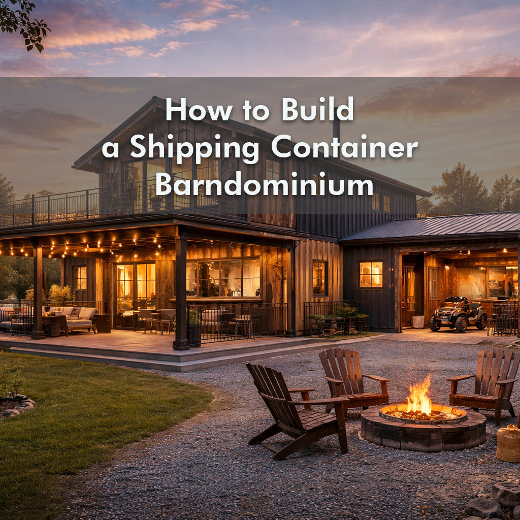 Guide to Building a Shipping Container Barndominium – Midstate Containers