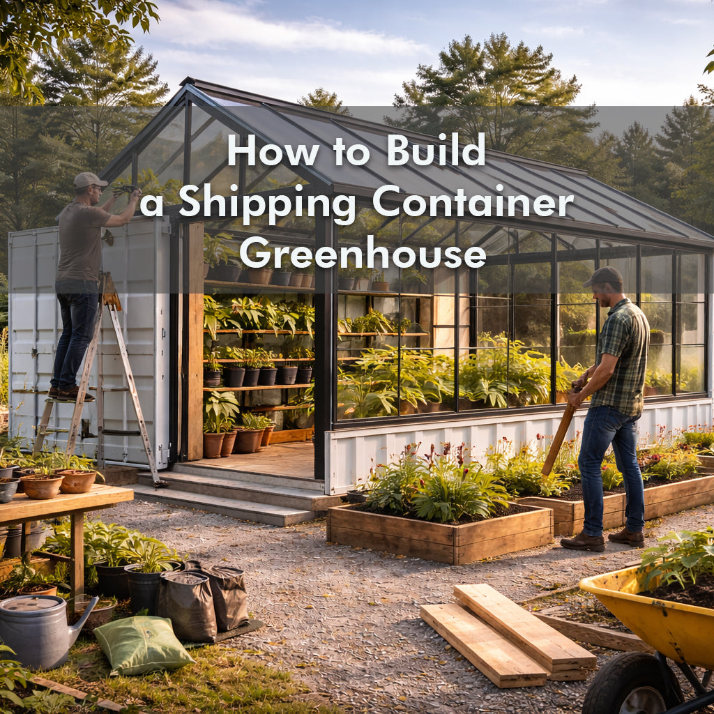 Guide to Building a Shipping Container Greenhouse – Midstate Containers