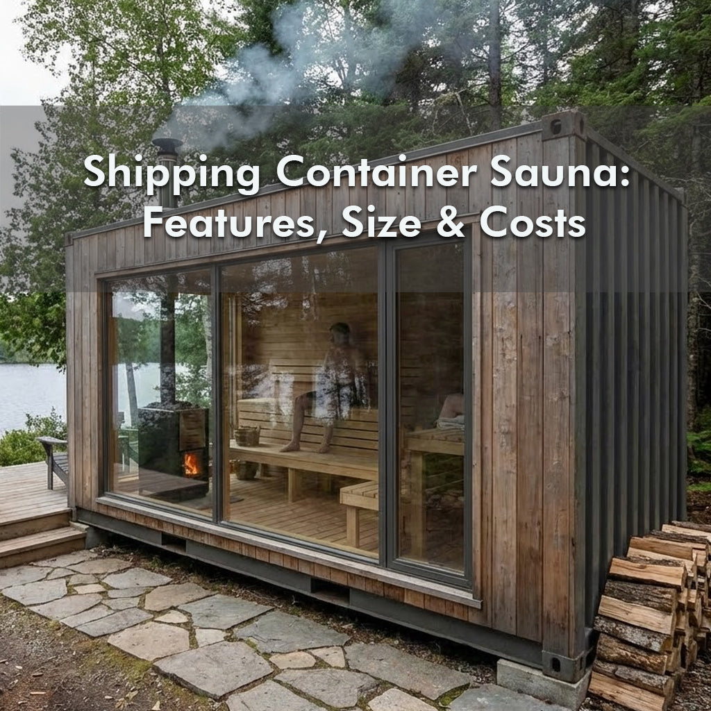 Shipping Container Sauna: Features, Size & Costs – Midstate Containers