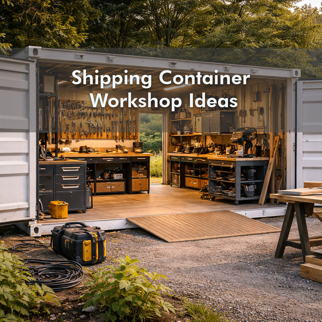 Shipping Container Workshop Design Ideas – Midstate Containers