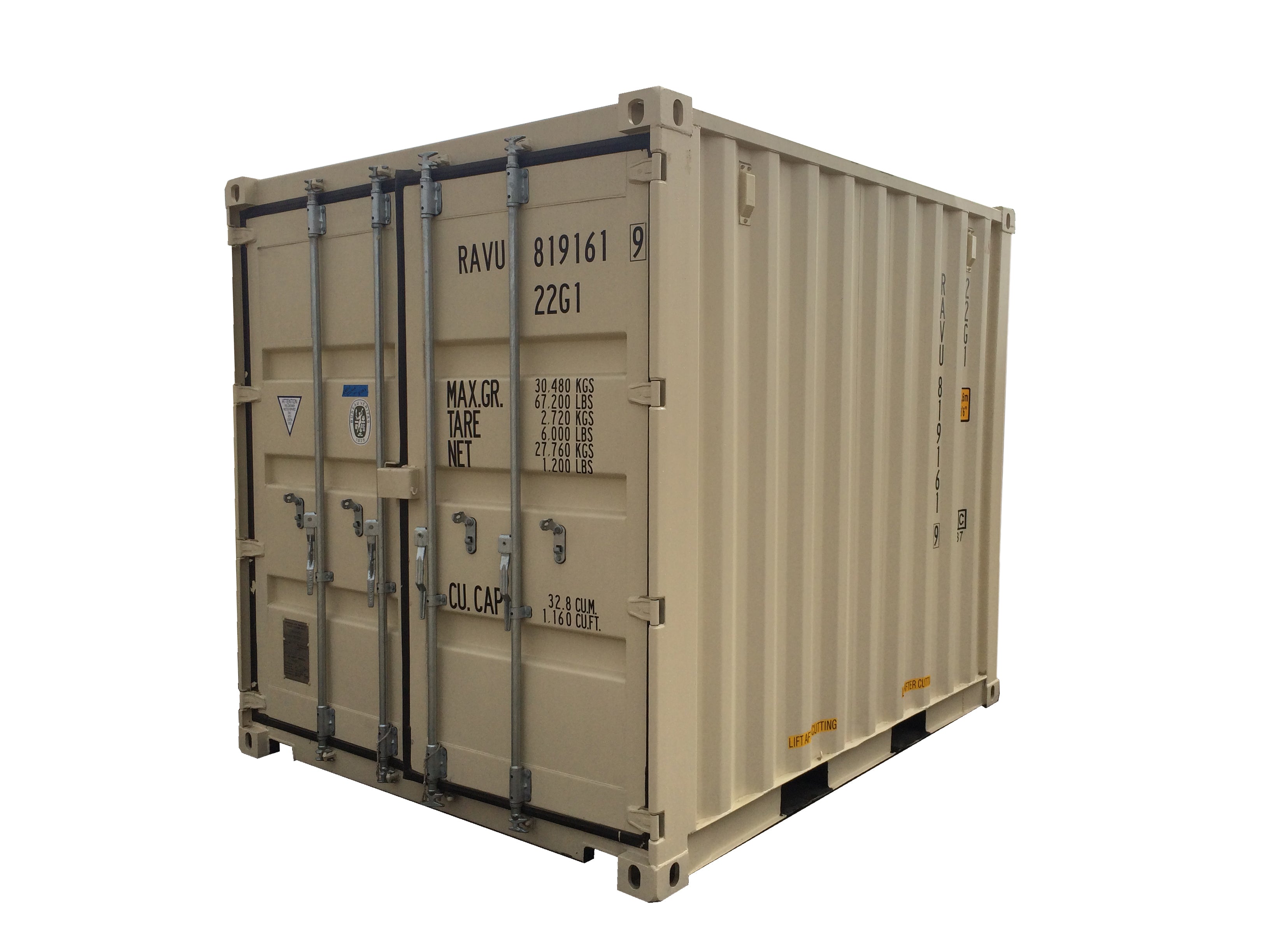 10' Standard One Trip Container – Midstate Containers