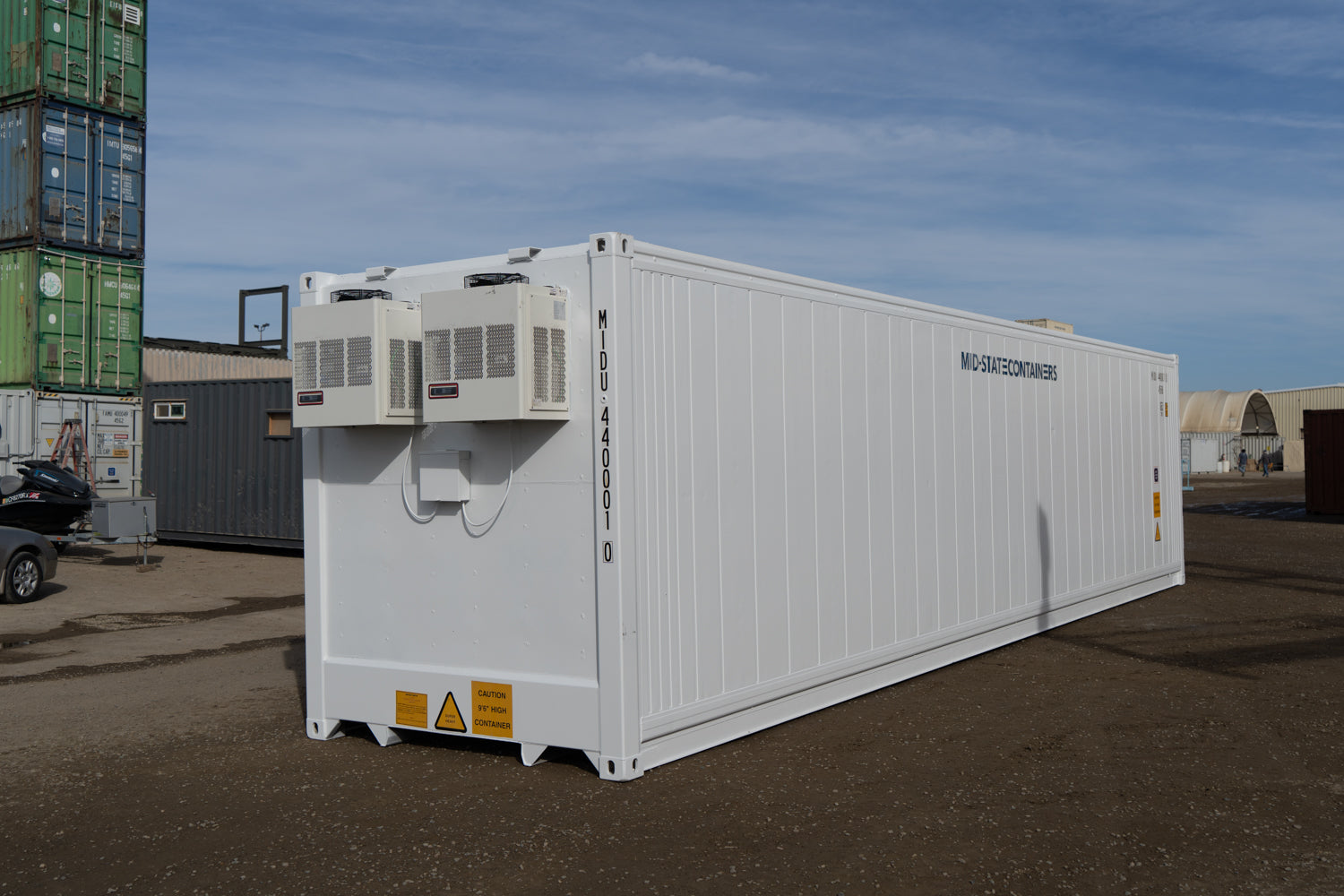 40' High Cube New Refrigerated Container (Single Phase 3HP) – Midstate ...