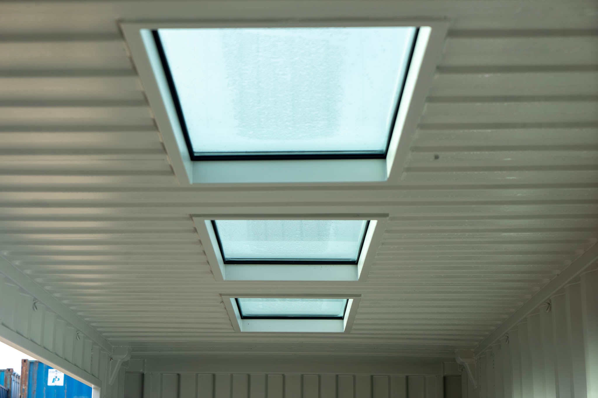 2’x4’ Flat Glass Skylight – Midstate Containers