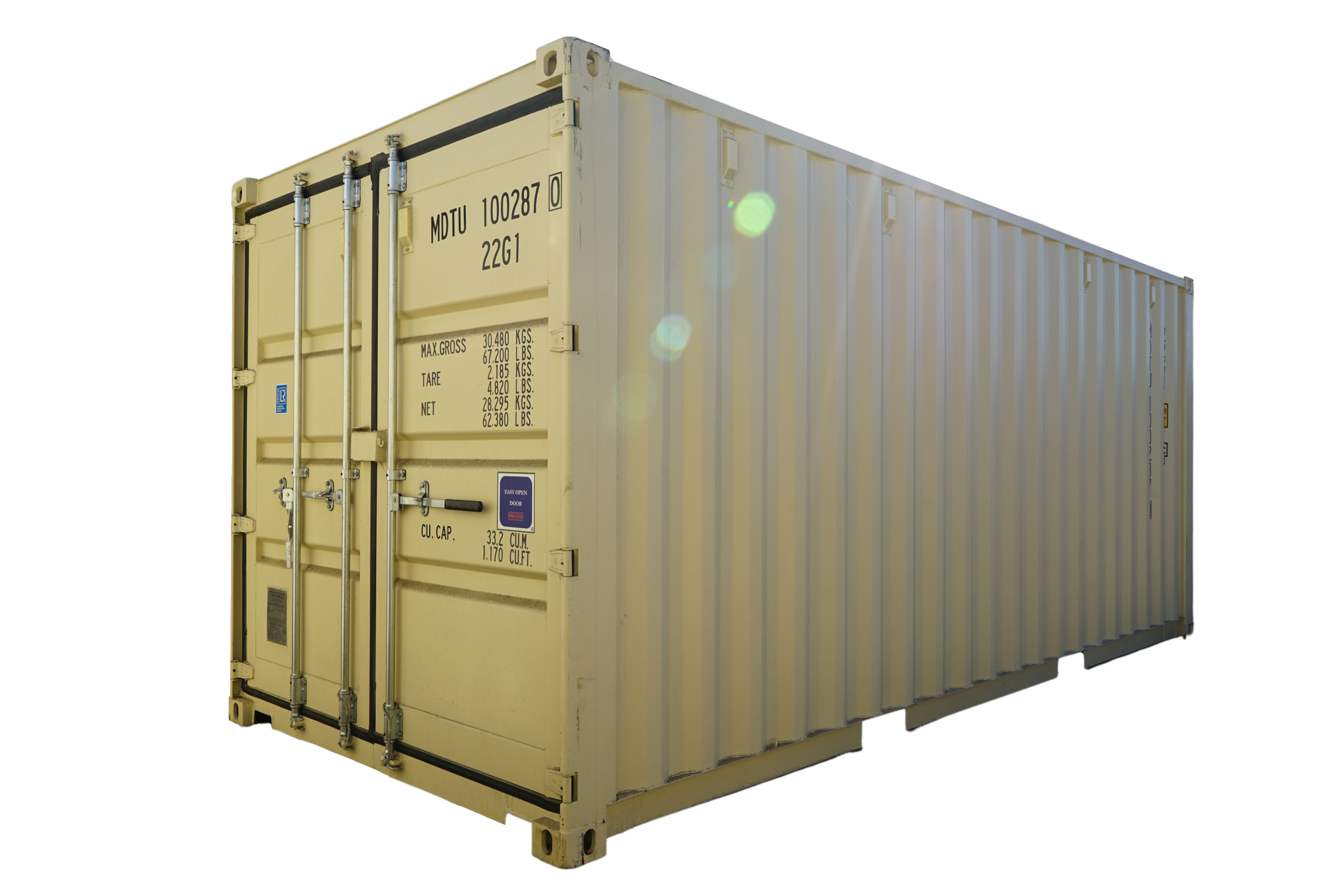 20’ Standard One Trip Container – Midstate Containers