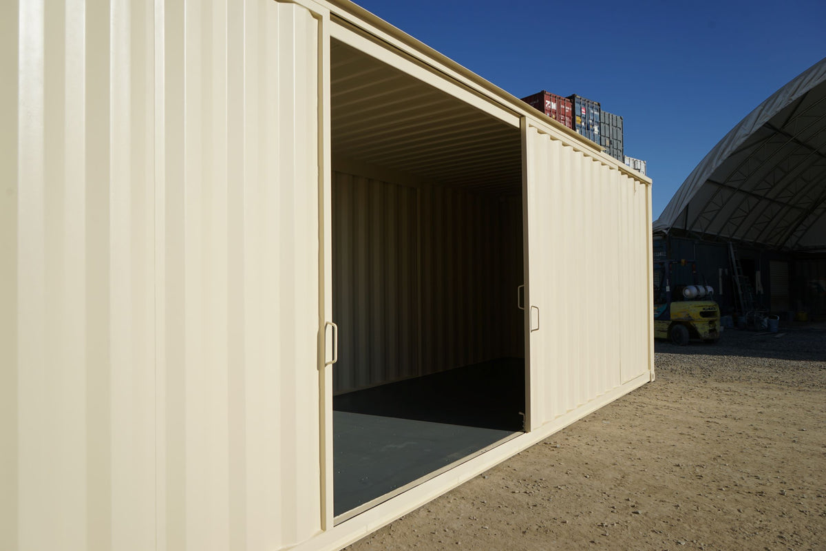 8’ Steel Barn Doors – Midstate Containers