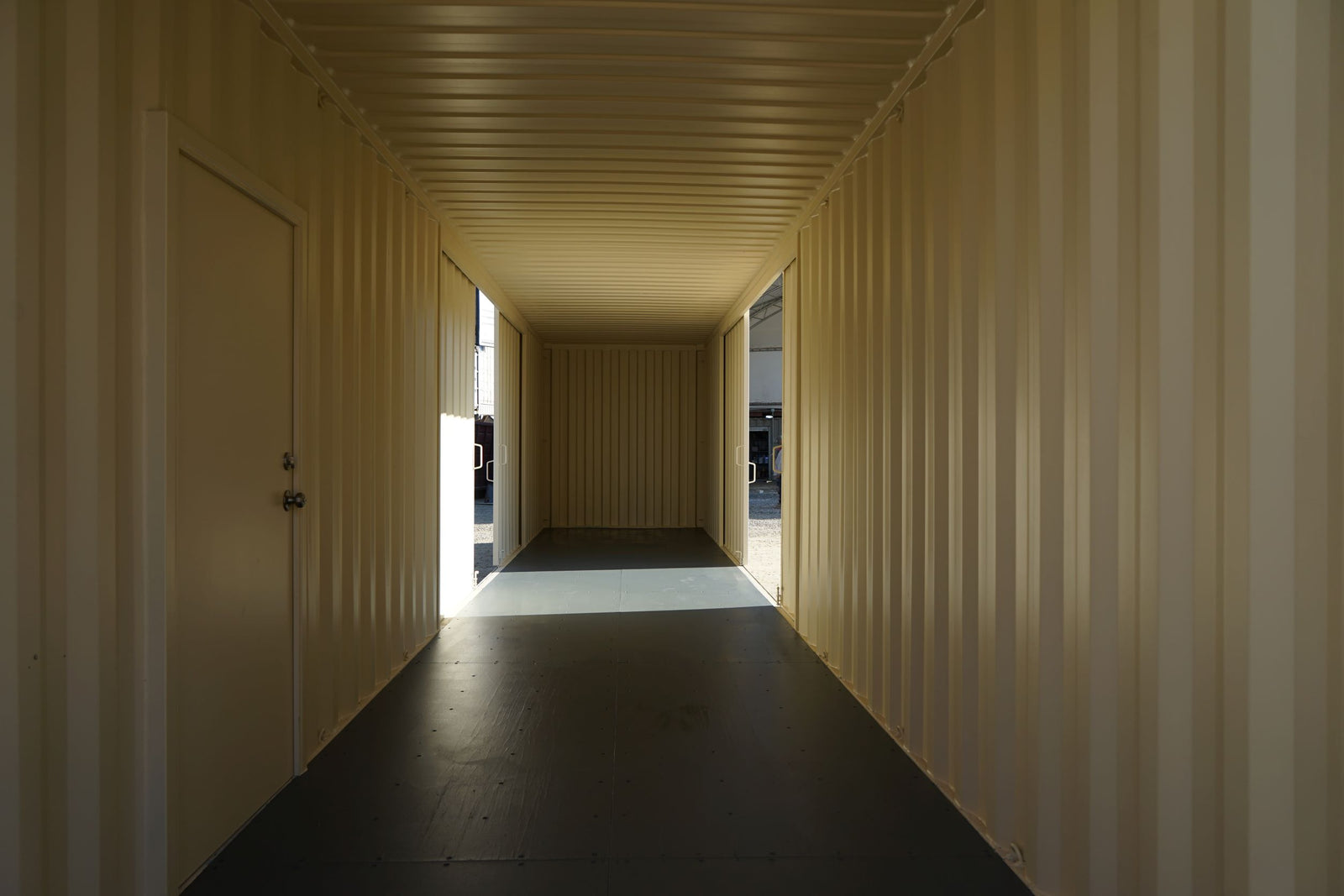 8’ Steel Barn Doors – Midstate Containers