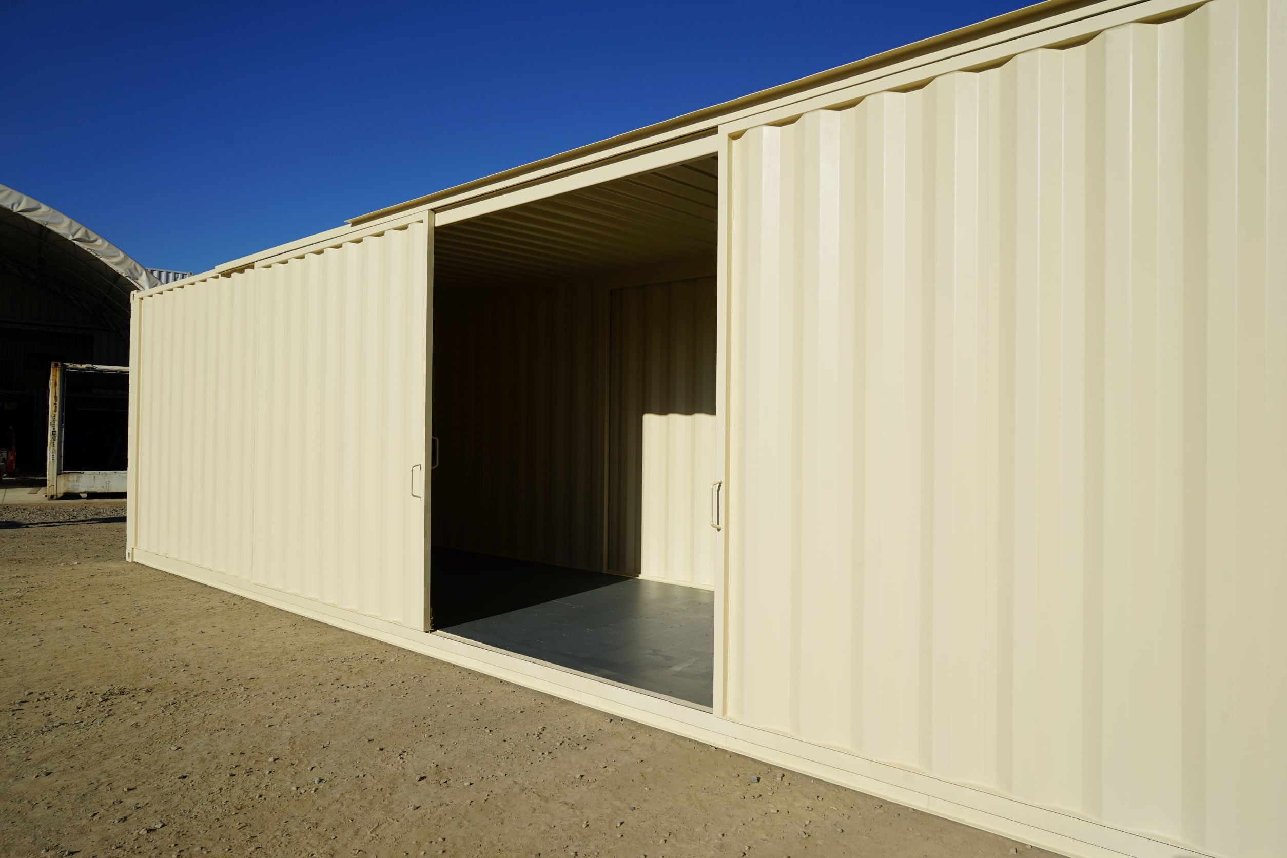 8’ Steel Barn Doors – Midstate Containers