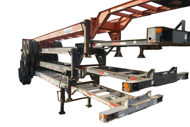 40' Used Straight Chassis for sale near me – Midstate Containers
