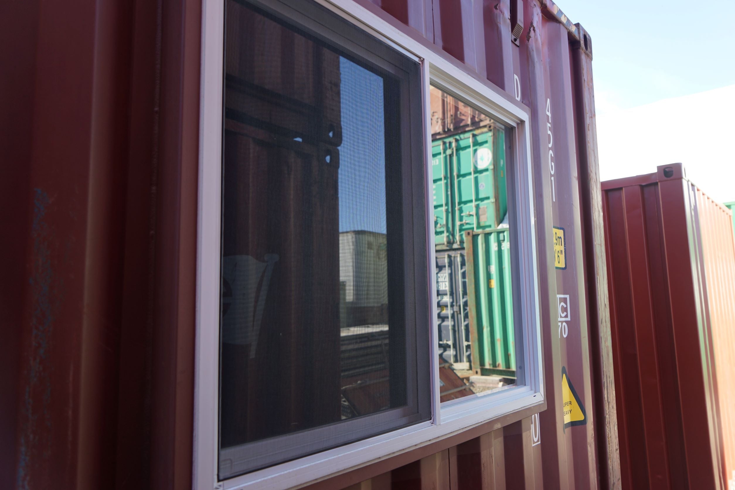 4’x3’ Vinyl Window – Midstate Containers